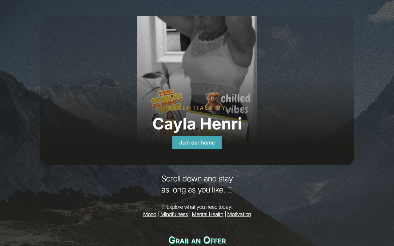 Cayla Henri | Apparel, Wax Melts & Botanicals for Peaceful Living